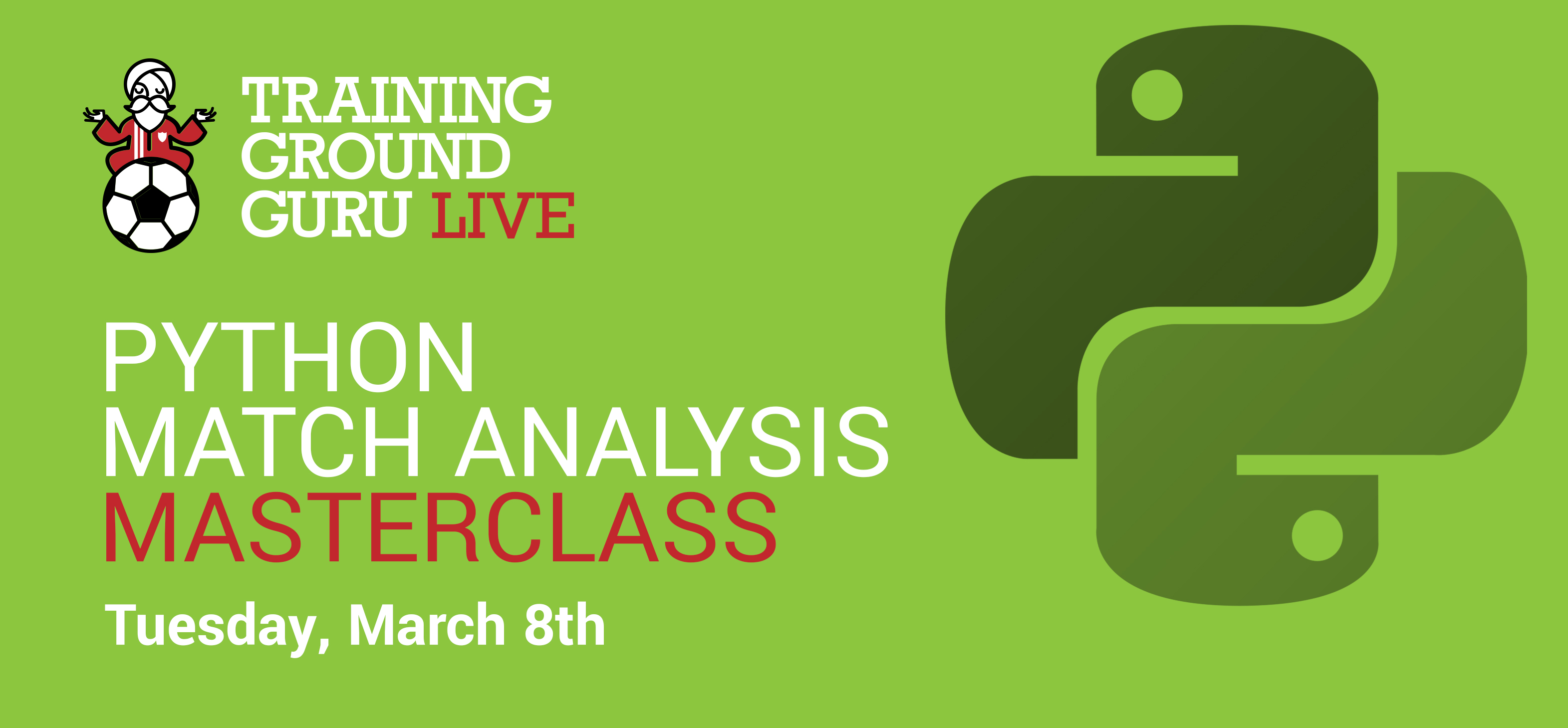 Training Ground Guru | On-demand: Python Match Analysis Masterclass